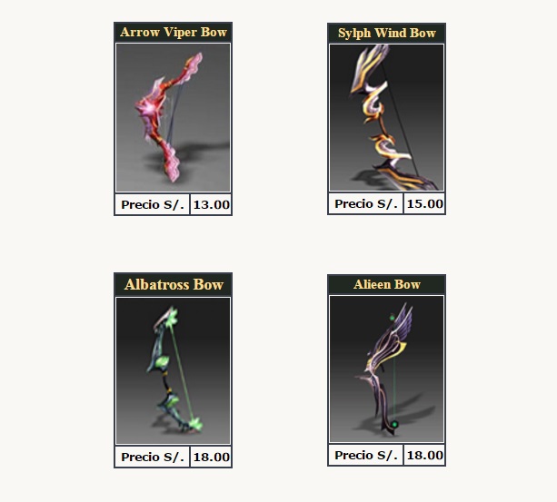 Bow :: ITEMS DE MU VALIANT 2017